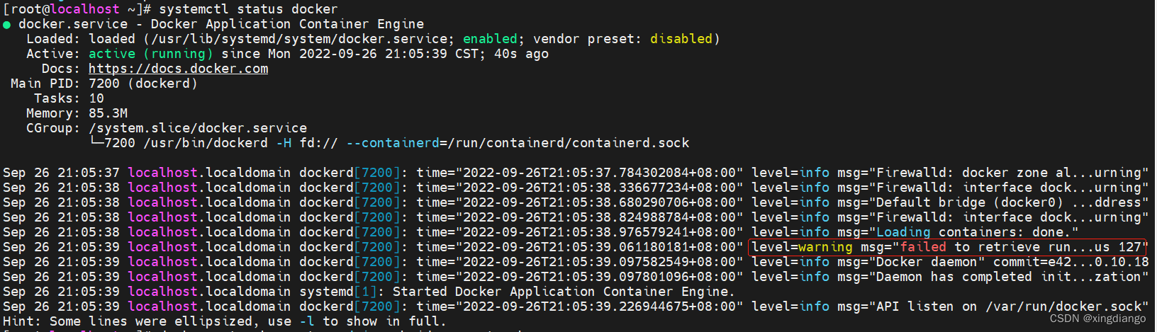 Docker运行时报错解决 Docker Error Response From Daemon Oci Runtime Cr Xingdiango的博客 Csdn博客