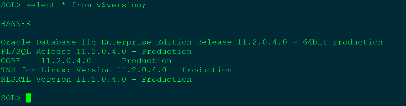 Oracle SQLPLUS Running Environment Login.sql Settings - Programmer Sought