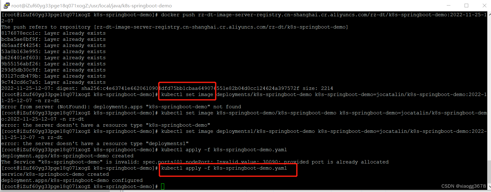 k8s部署springboot服务_springboot获取pod名称-CSDN博客