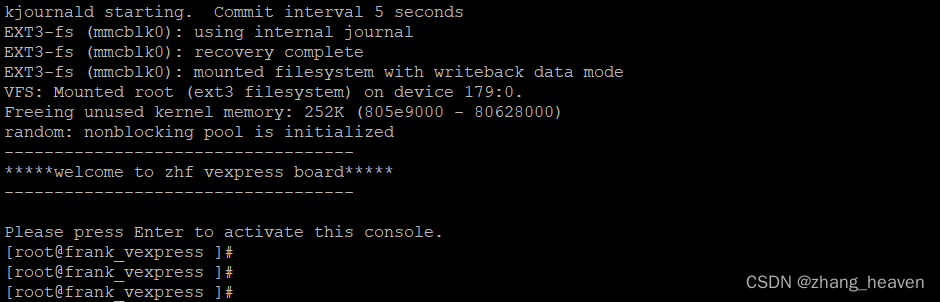 基于qemu的vexpress A9开发调试环境搭建qemu System Arm M Vexpress A9 两个分区 Csdn博客