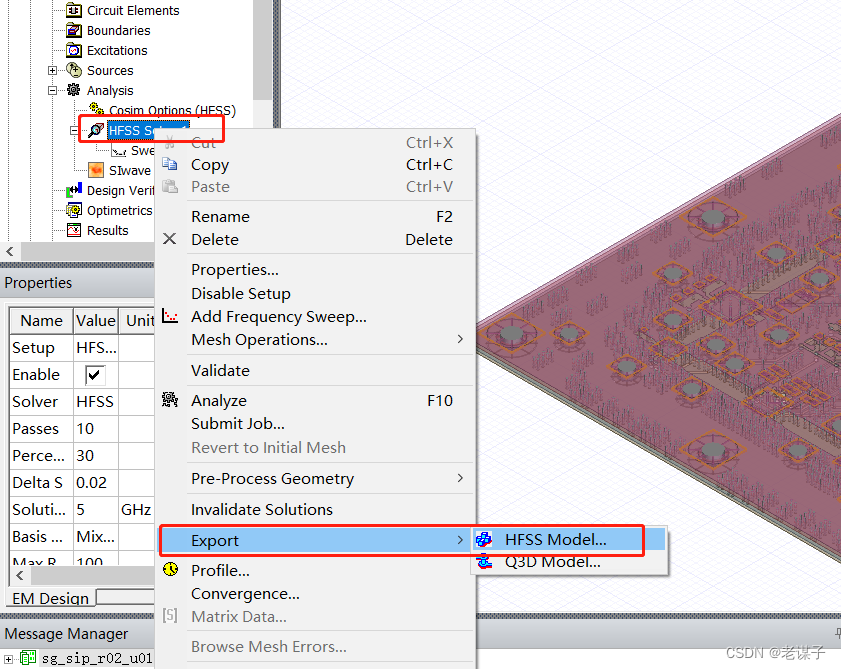 Ansys Electronics Desktop 导入Allegro版图及其HFSS模型的生成_allegro pcb导入hfss-CSDN博客