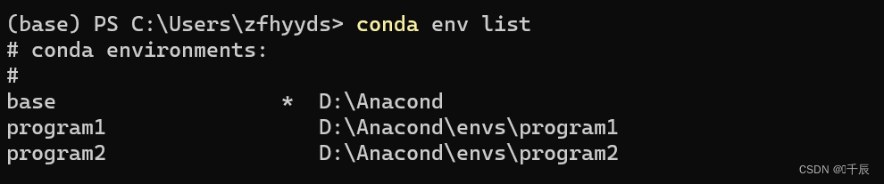 Anaconda Powershell Prompt 虚拟环境的搭建-CSDN博客