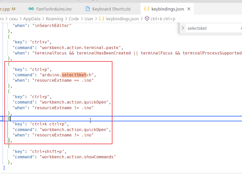 vscode+arduinoIDE_arduino extension/arduino/esp8266开发板配置(by official doc)+arduino语言官方文档2021.12 ...