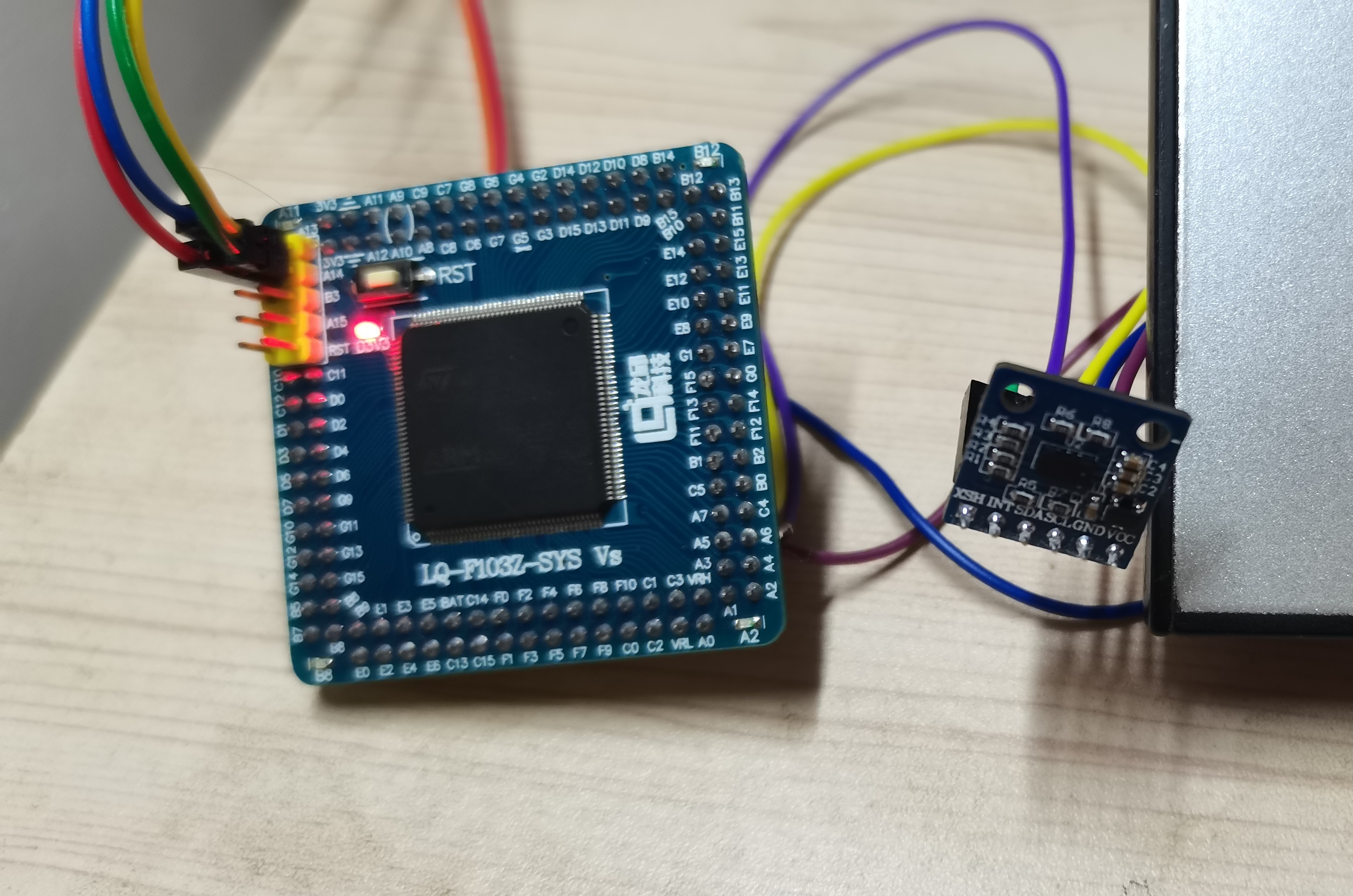 STM32F103ZE VL53L0X模块激光测距代码_vl53l0x改i2c引脚-CSDN博客