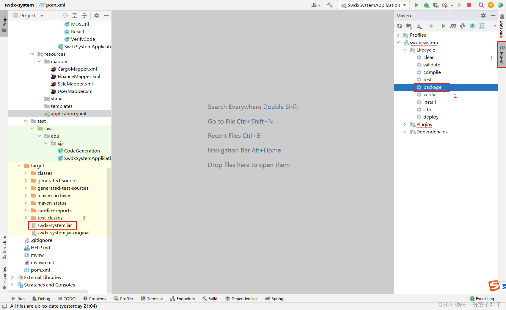 docker部署springboot项目（二）：基于java8构建springboot项目_来一份辣子鸡丁的博客-CSDN博客