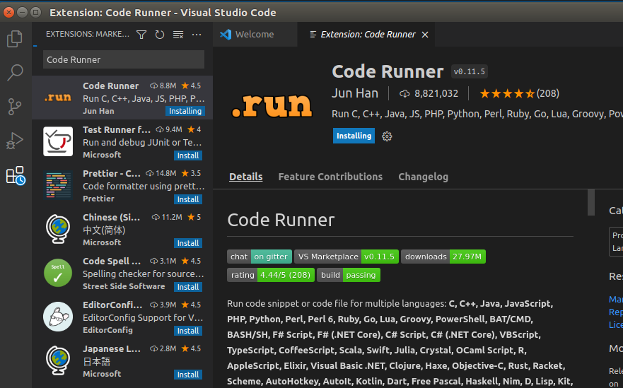 Linux下VSCode的安装和使用（VScode C/C++配置 CMake的使用）（GCC、GDB）（各类插件 Snippets、Code Runner、Include ...