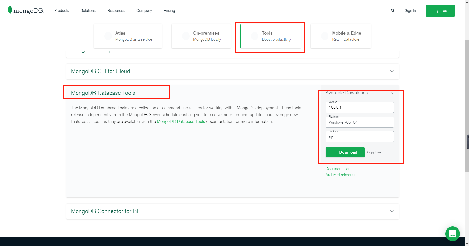 Node.Js项目开发-MongoDB 安装（windows服务器）_安装 node.js 和 mongodb教程-CSDN博客