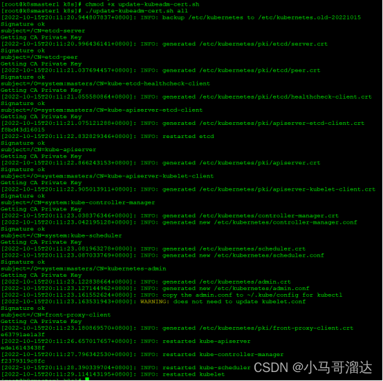 Keepalivenginx高可用k8s集群部署 Csdn博客 