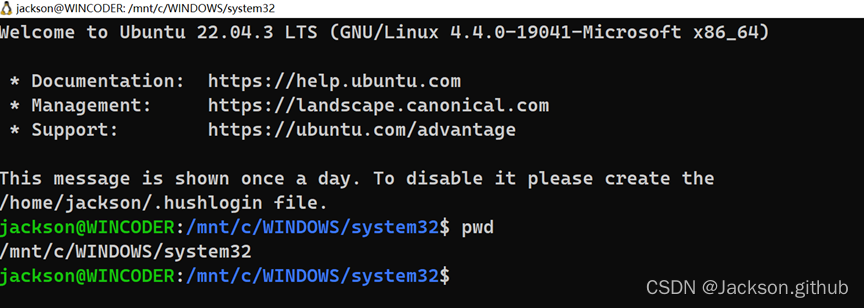 Windows Subsystem for Linux (WSL)日常操作之文件操作命令（第一部分）_wsl 往板子上push文件-CSDN博客