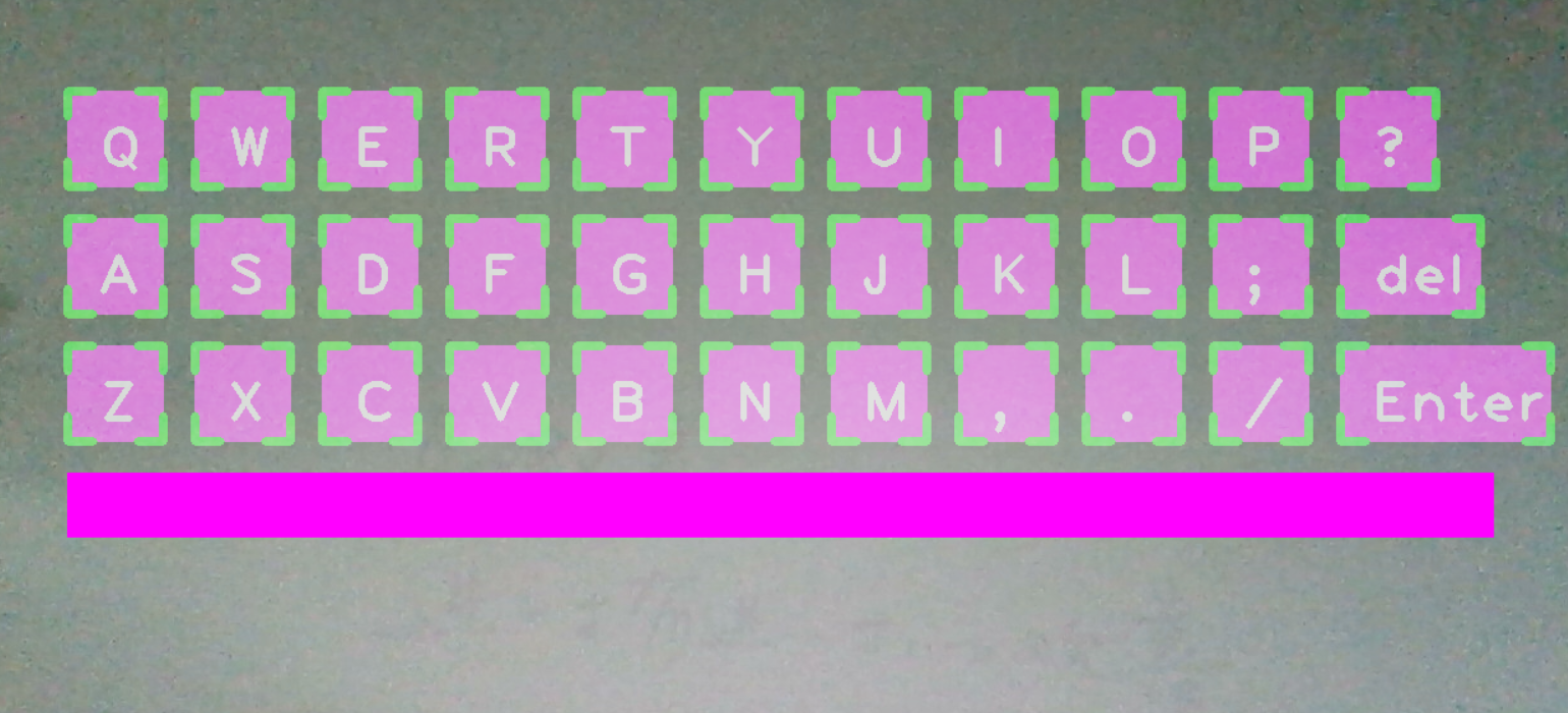 opencv实战项目（1）—— 虚拟键盘_from cvzone.handtrackingmodule import handdetector ...