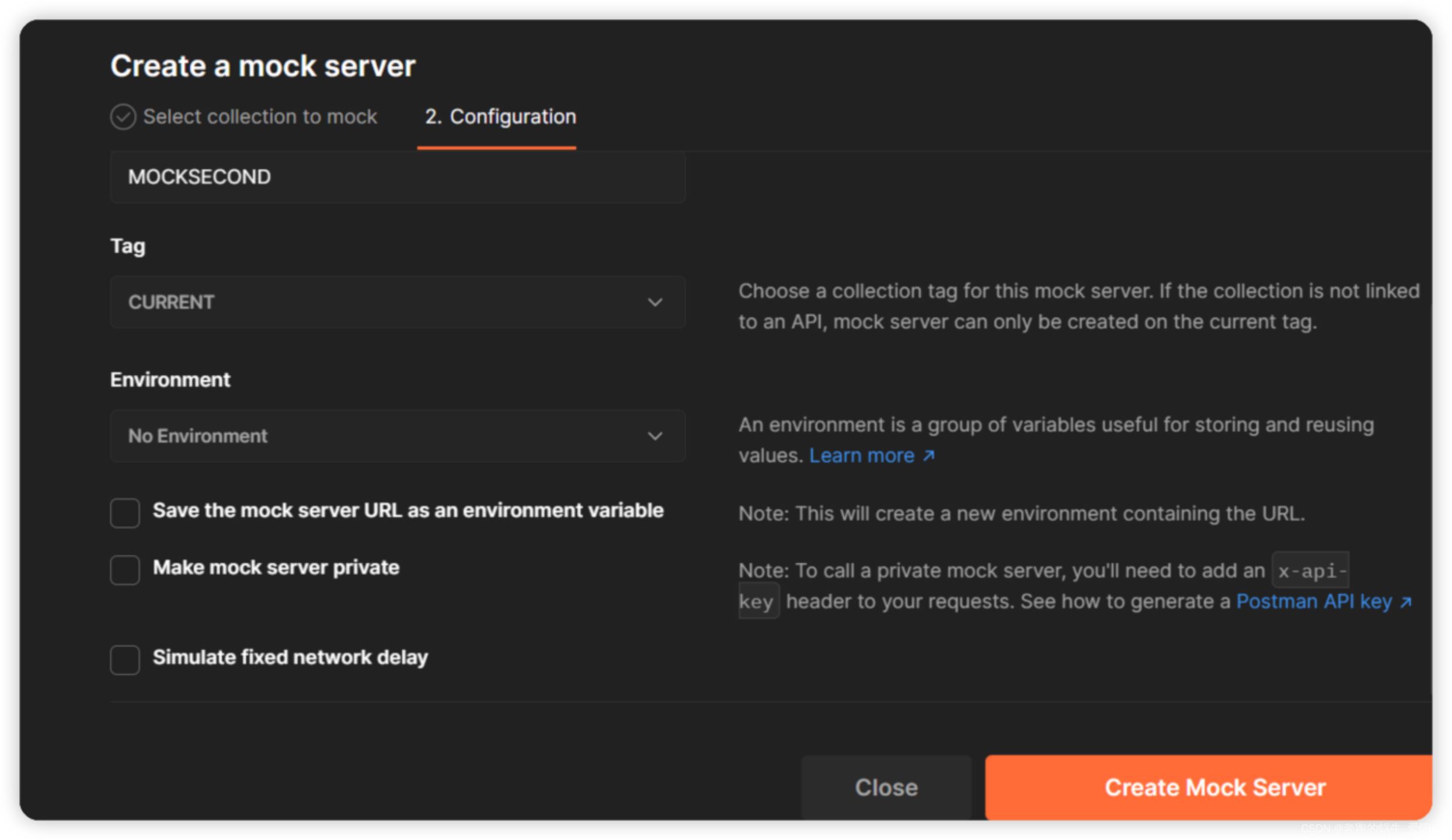 postman-Mock Server+查看日志_postman如何查看log日志-CSDN博客