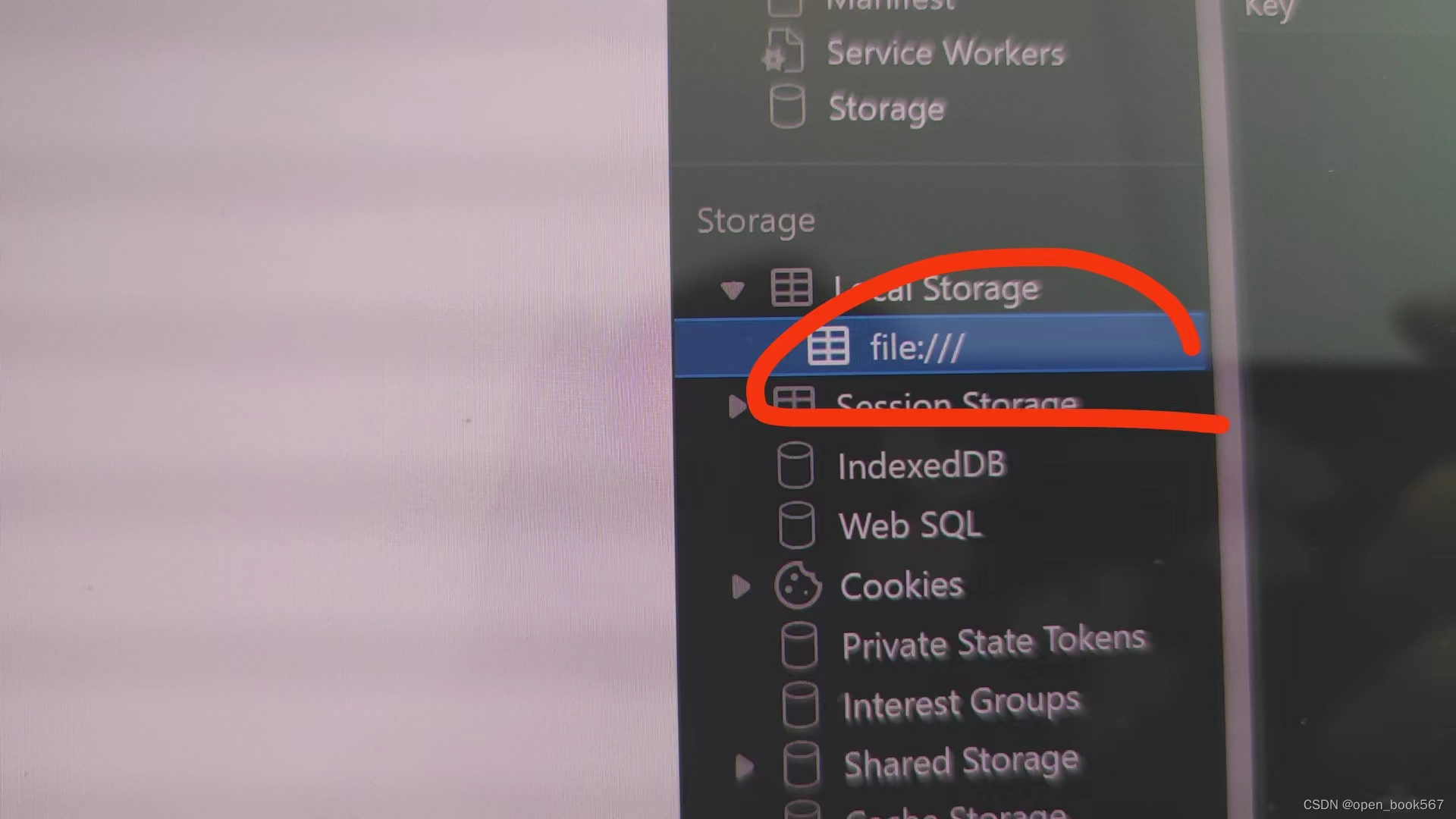 前端开发过程中，对浏览器application storage不生效问题的排查_为什么chrome调试面板的application的storage里看不到键值-CSDN博客