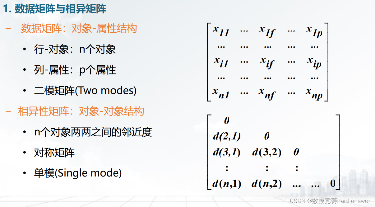 使用python编程数学建模 数据模块理论数据相似性常用基础指标课程3binary Nominal Or Ordinal Csdn博客