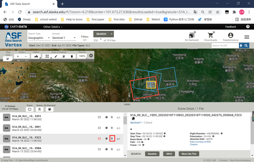 【Sentinel-1】SAR影像数据下载指南_sar数据下载-CSDN博客
