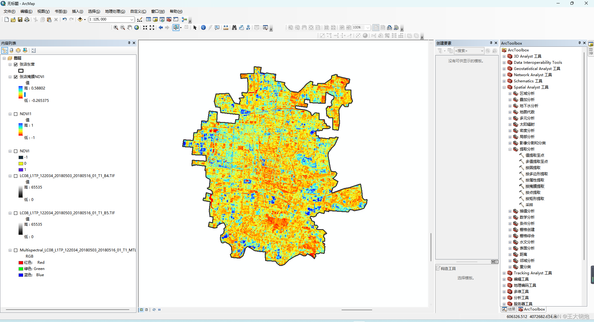 Arcgis实战（2），由遥感数据和道路、河流数据，生成生态廊道指标（指标为连续的栅格影像）。gis的廊道分析 Csdn博客