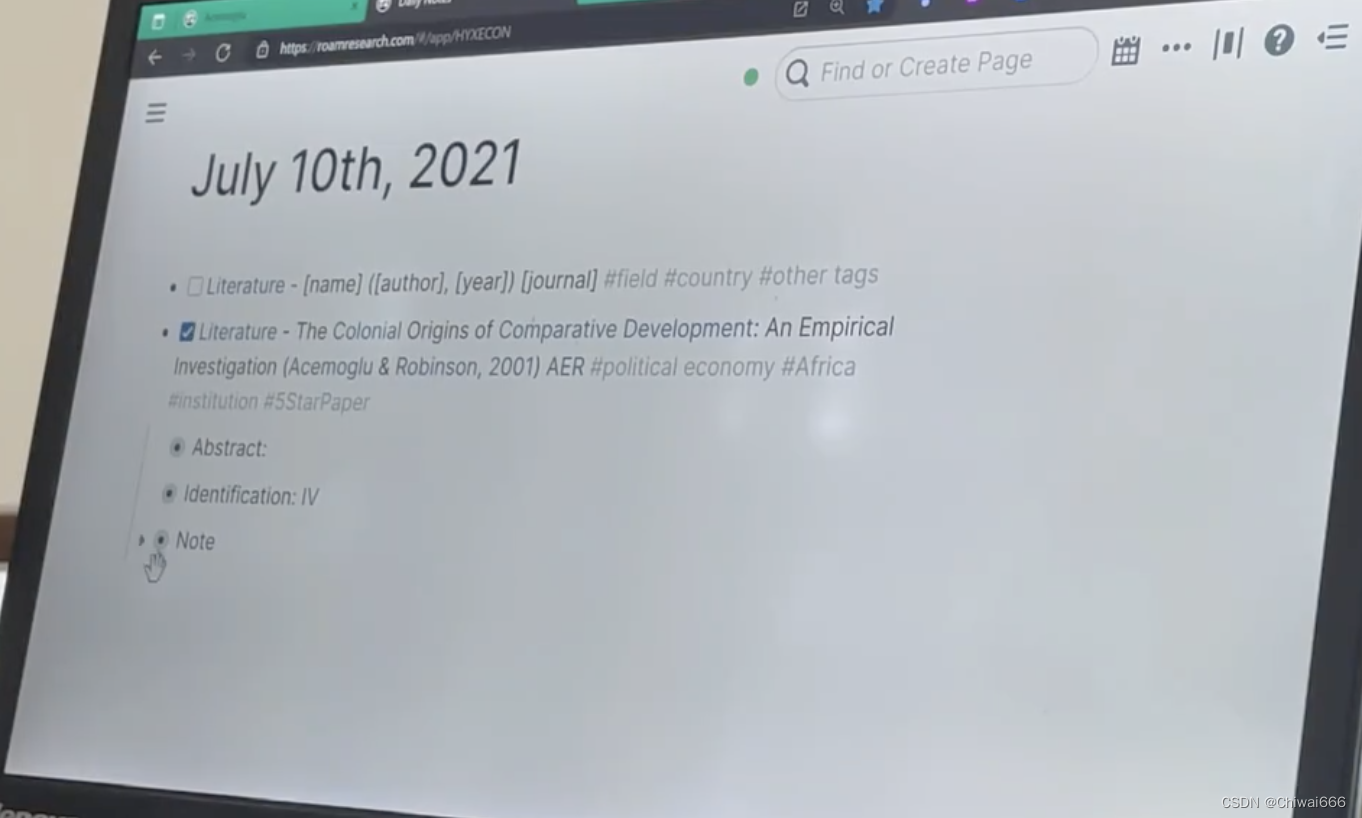 用Roam的双向交互链用于文献管理_roam research 如何建立双向链接-CSDN博客