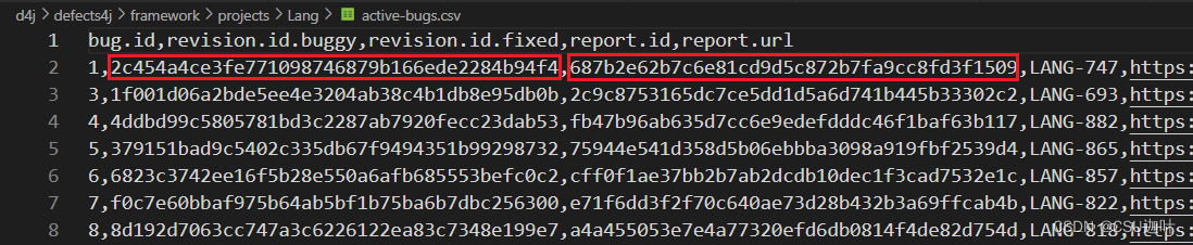 defect4j | recover buggy file, patch, trigger test_defects4j 得到 打补丁后的文件 ...