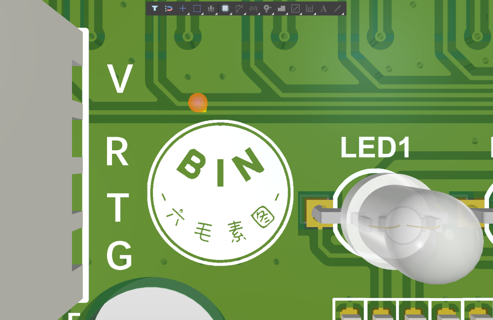 教你如何一步一步制作自己的PCB个人LOGO_pcb r logo-CSDN博客