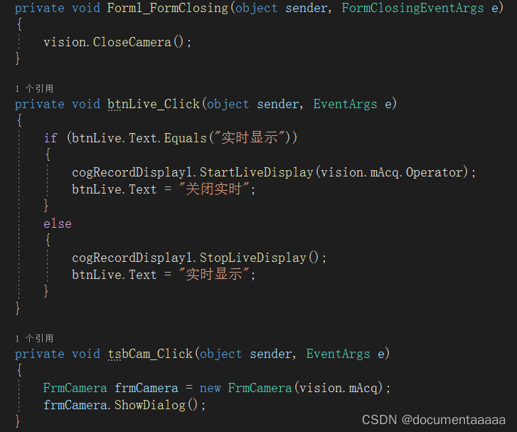 visinpro c# 联合 打开相机_c#调用visionpro-CSDN博客