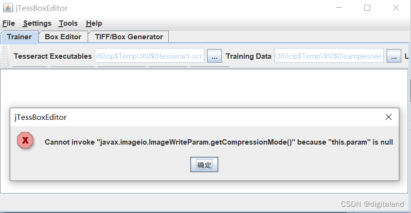 Jtessboxeditor Cannot Invoke “javaximageioimagewriteparamgetcompressionmodel 