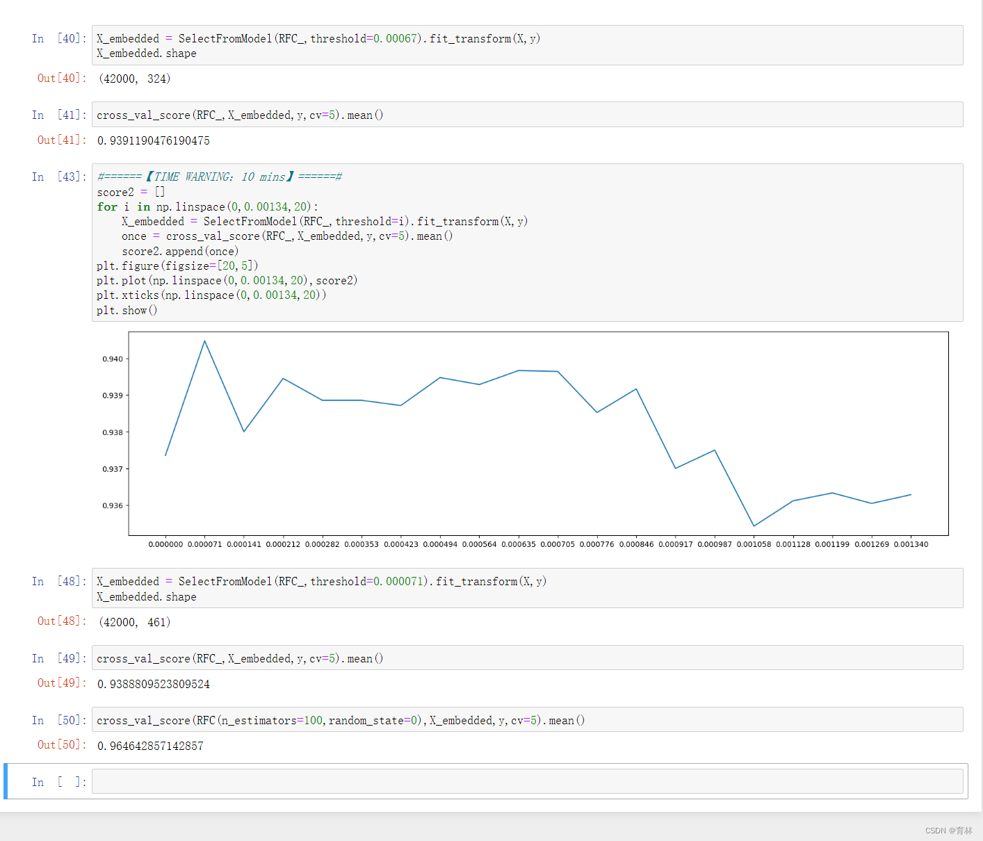sklearn学习-特征选择过滤法，嵌入法，Wrapper包装法_sklearn过滤式、包裹式和嵌入式-CSDN博客