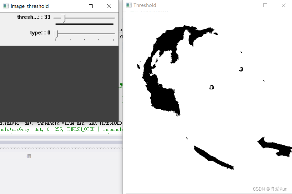 OpenCV图像处理学习十四，图像阈值处理操作threshold（）以及全局阈值和自适应阈值处理应用_threshold阈值-CSDN博客