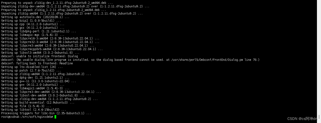 Ubuntu22.04.1 LTS离线编译安装Nginx_ubuntu22.04离线安装nginx-CSDN博客