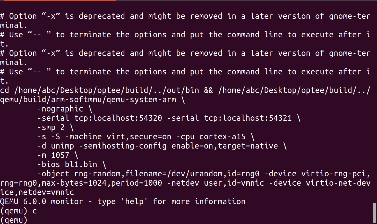 Op Tee开发学习 0 Ubuntu 2004搭建optee开发环境（基于qemu）config Hostmak Is Out Of Date Running Configure