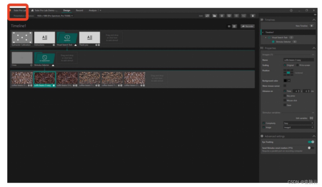 干货｜五分钟轻松入门眼动实验软件之Tobii Pro Lab_eeg tobii-CSDN博客