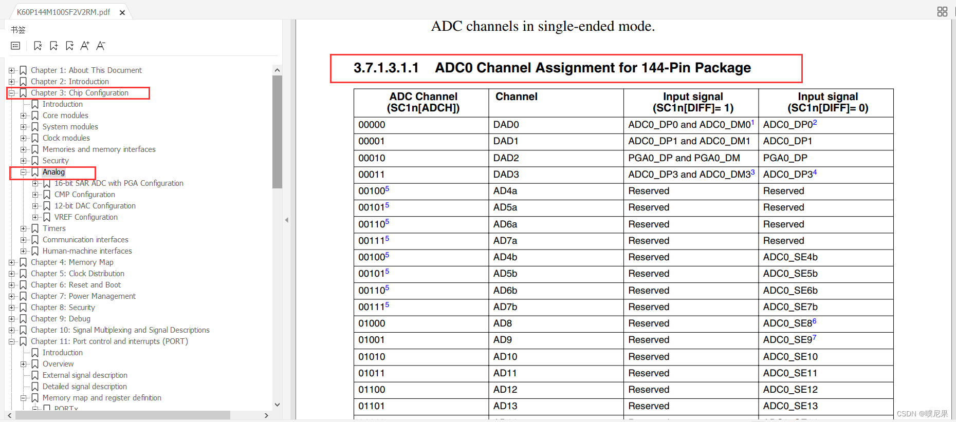 渡鸦MK60学习 【ADC-PGA单通道16位数据采集】_vref模块-CSDN博客