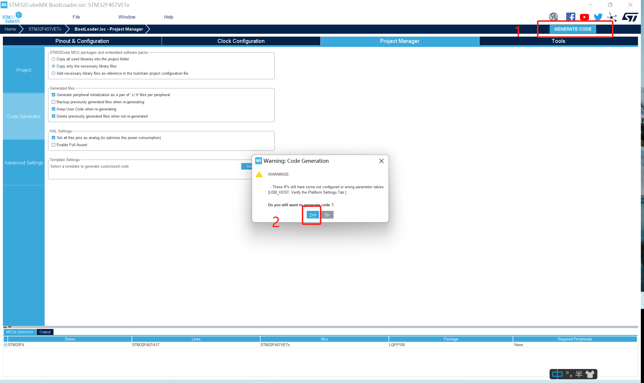 HAL库U盘升级 STM32F407 CUBEMX：FATFS + USB_HOST + USB_OTG_FS_stm32f407zgt6 ...