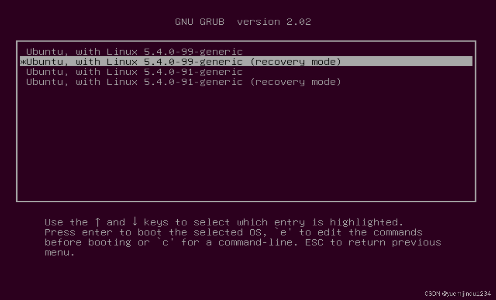 虚拟机Ubuntu18.04忘记开机密码解决办法_ubuntu1804忘记密码如何重置-CSDN博客