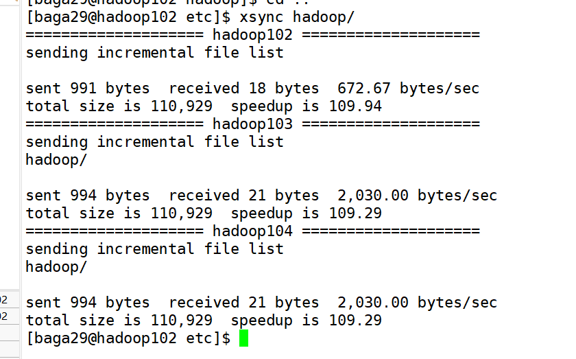 Hadoop的环境配置——搭建一个主机hadoop102，两个从机hadoop103，hadoop104，并运行分布式词频统计_在windows下进行wordcount词频统计-CSDN博客