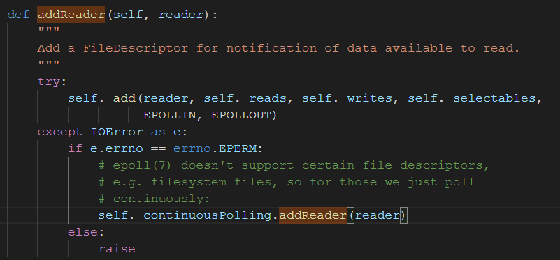 Twisted框架中reactor事件分析_twisted reactor-CSDN博客
