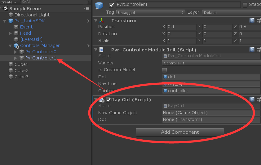 基于Pico在Unity开发中点击事件及检测的功能实现_unity pico 按键-CSDN博客