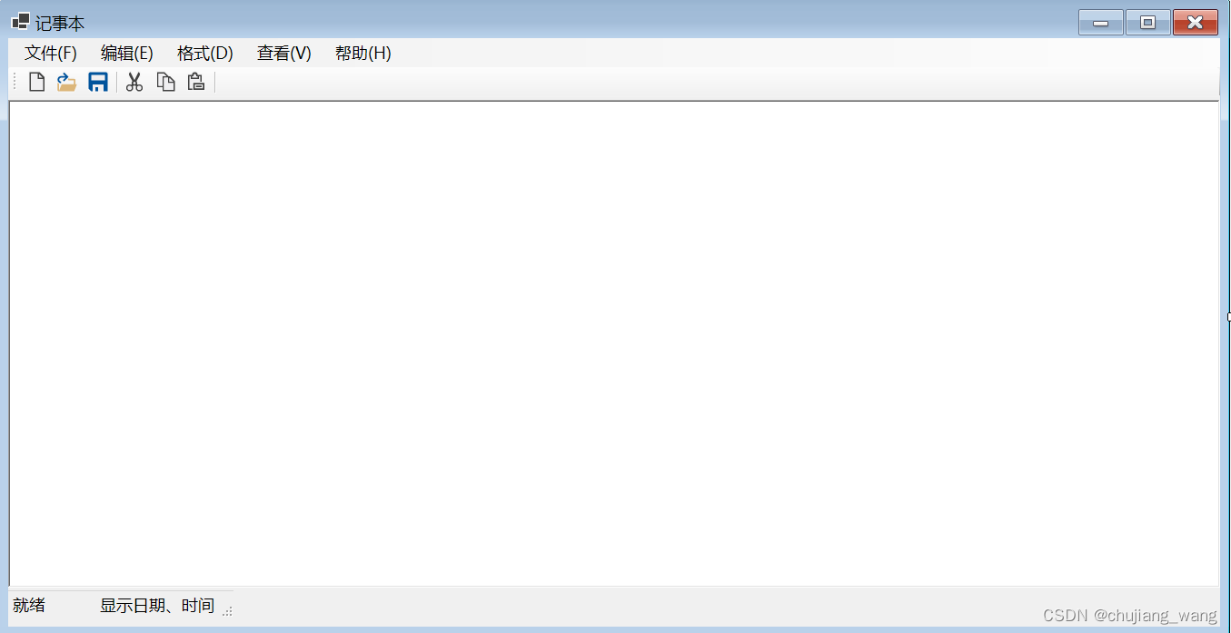 【windows程序设计作业】用c语言实现记事本 Csdn博客