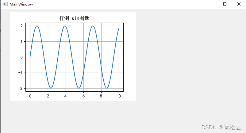 Pyqt,pyside2中嵌入matplotlib图像 Pyside2 Matplotlib Csdn博客