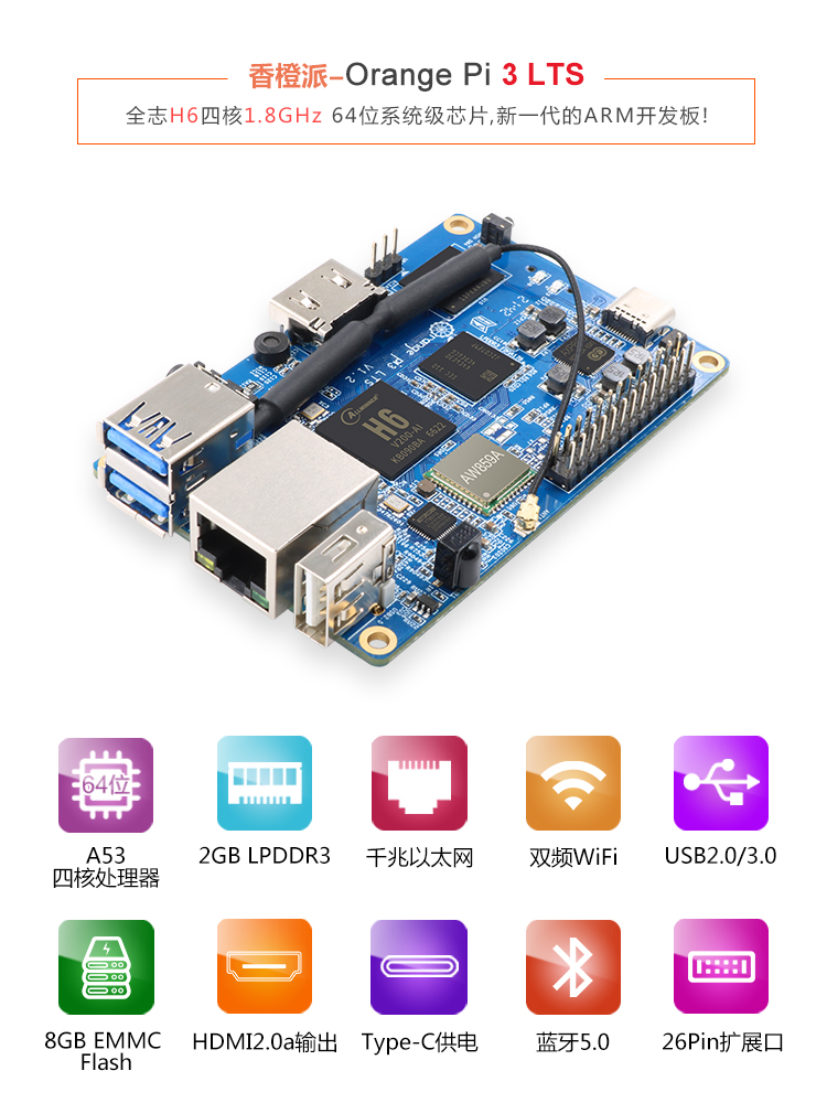 香橙派全志H6方案开发板Pi3 LTS 的26pin SPI接口测试_24pin接口转spi-CSDN博客