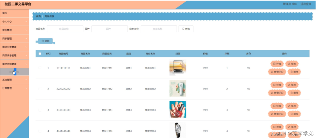 [附源码]JAVA+ssm校园二手交易平台（程序+Lw)_校园二手交易网站的用户用例图-CSDN博客
