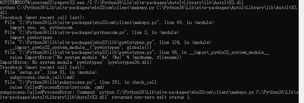 【Python3】AutoItLibrary的安装和常见问题-CSDN博客