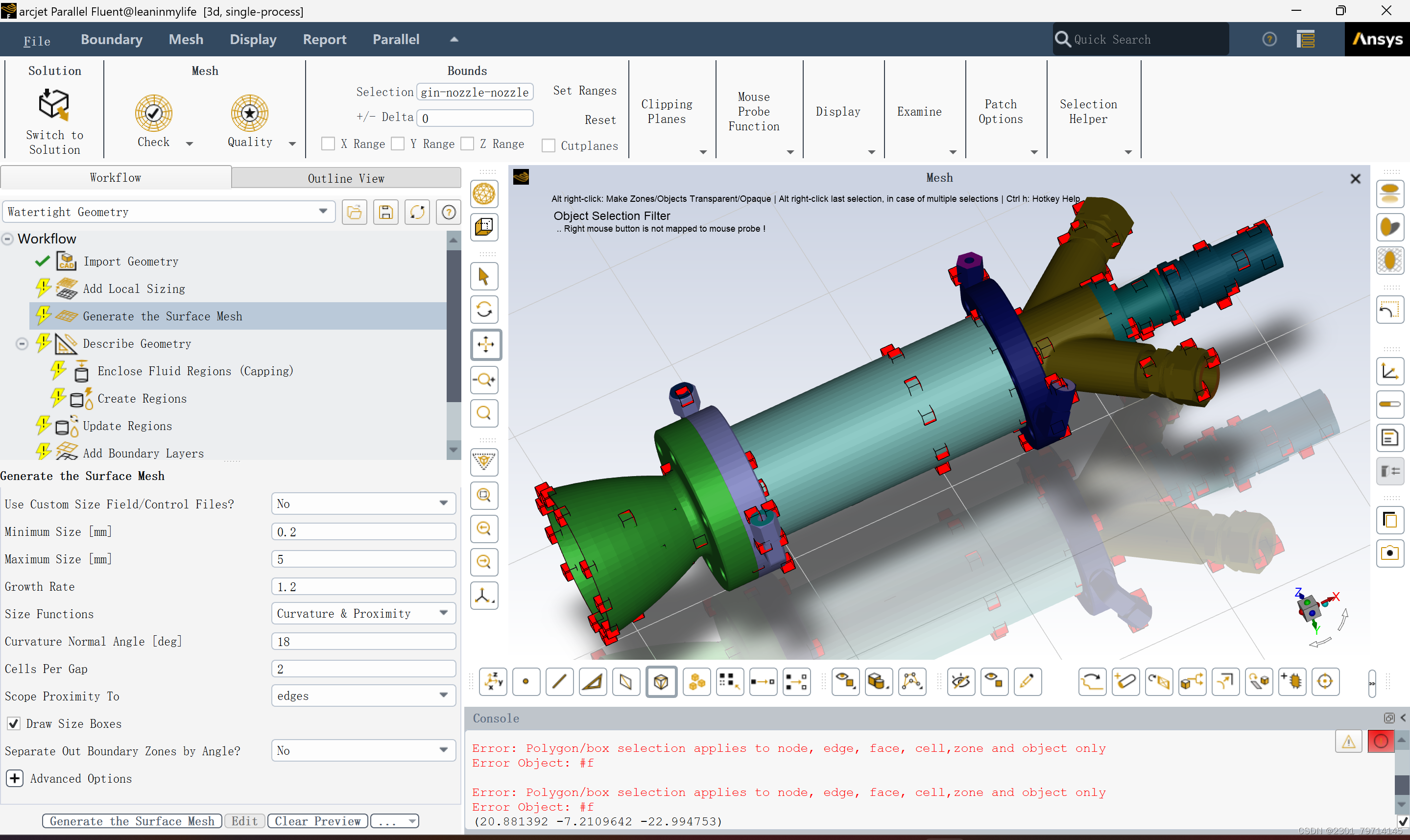 第四周：CFD基础理论学习+Ansys fluent 实例操作_n-s方程和控制方程-CSDN博客
