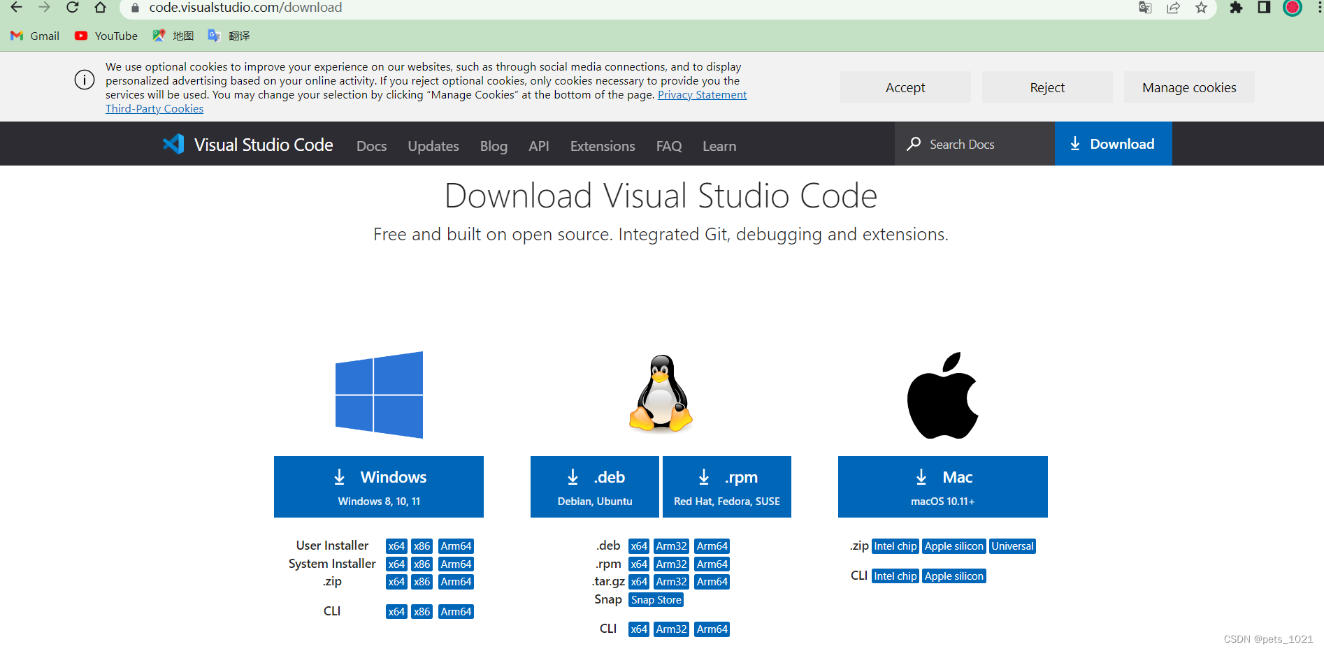 超详细，Visual Stdio code最新版本安装教程!_vscode安装包-CSDN博客