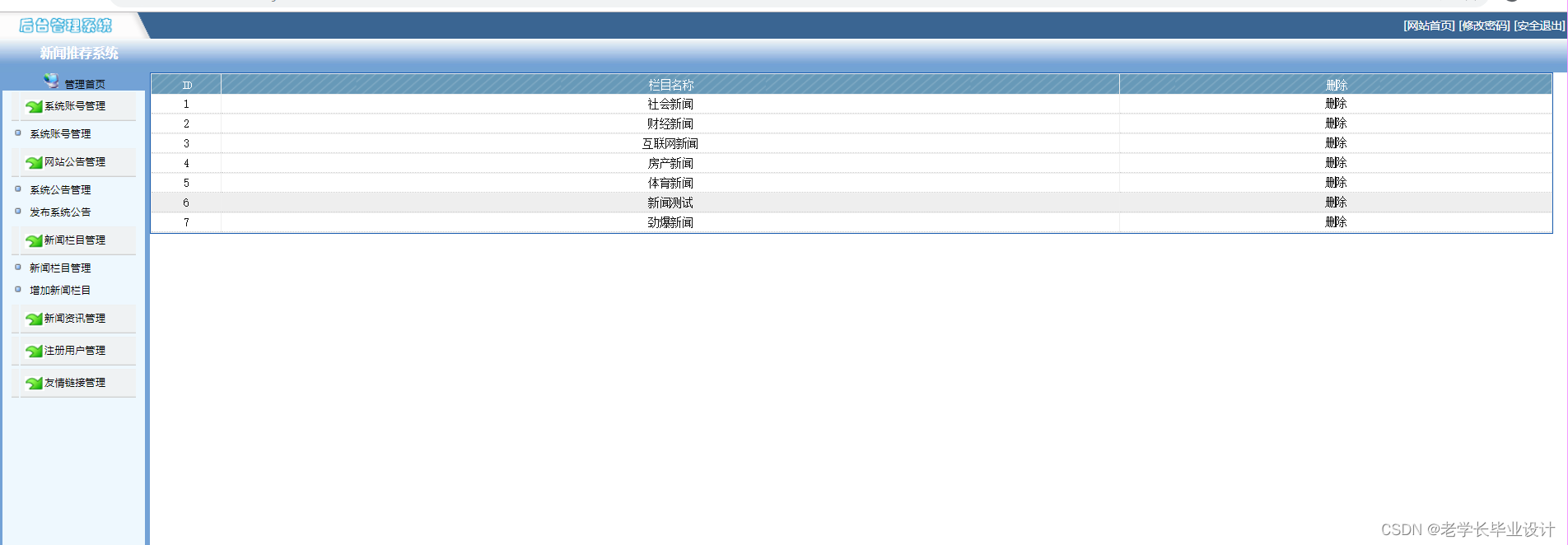 Javaweb基于servlet开发的新闻管理系统含源码附带论文及运行说明jspservlet新闻管理系统 Csdn博客