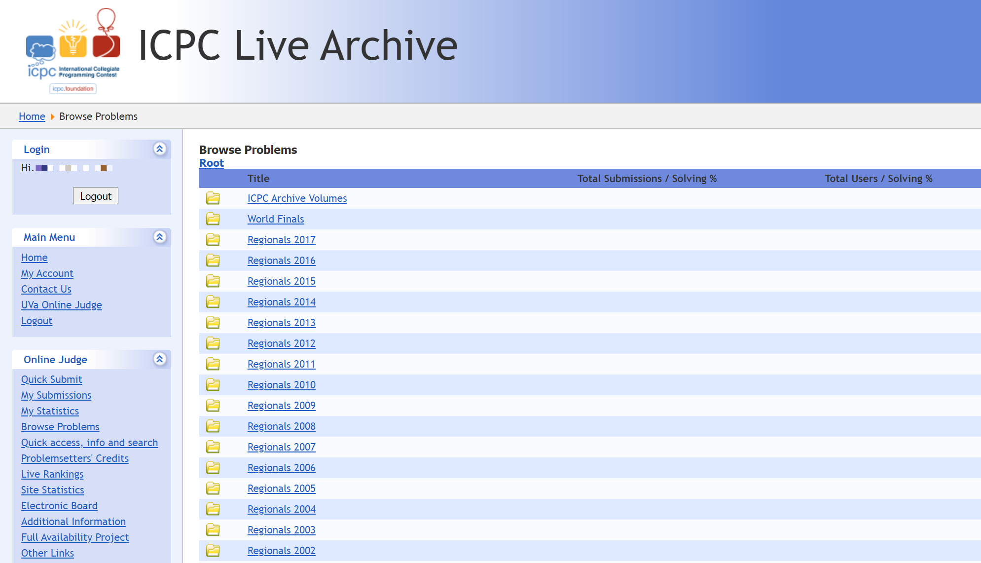 ACM ICPC 历年真题和资源_xcpc board-CSDN博客