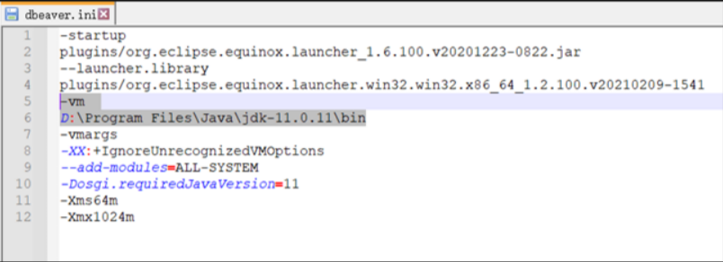 DBeaver指定JDK版本-CSDN博客
