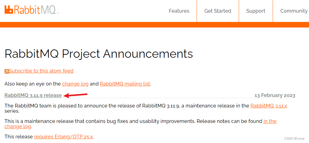 Linux安装rabbitmqrabbitmq Server Generic Unix 3119tarxz 下载 Csdn博客