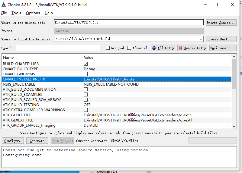 mingw qt5.14.2 编译 vtk9.1.0_qt5.14.2 qcreator 调试vtk9-CSDN博客