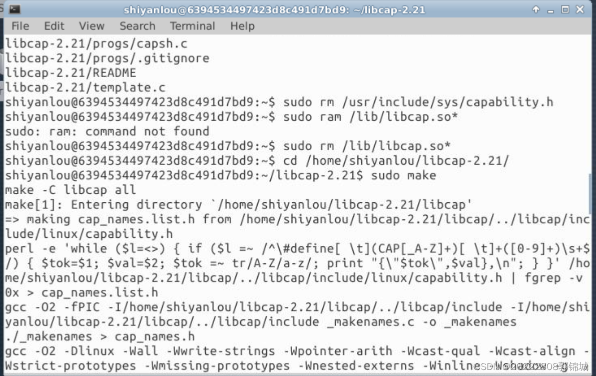 2022-2023-1 20222808《Linux内核原理与分析》第十三周作业-CSDN博客
