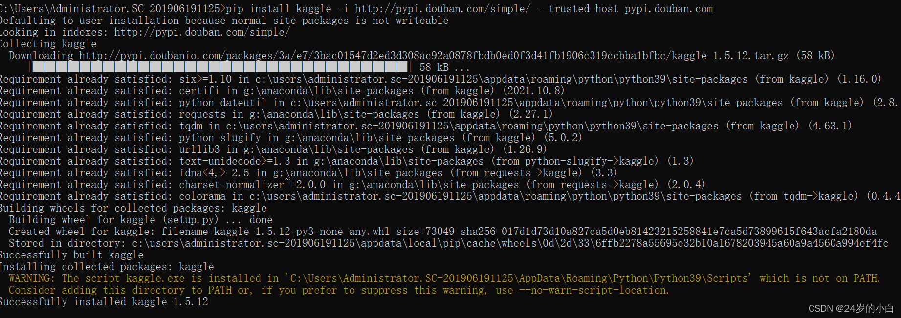 解决 ERROR Could not find a version that satisfies the requirement xxx 的问题_error: could not find a ...